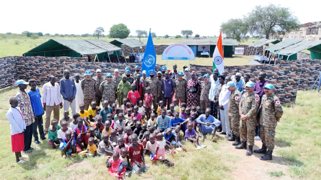 Indian Army Organises Medical and Veterinary Camp in Abyei, Extending ...
